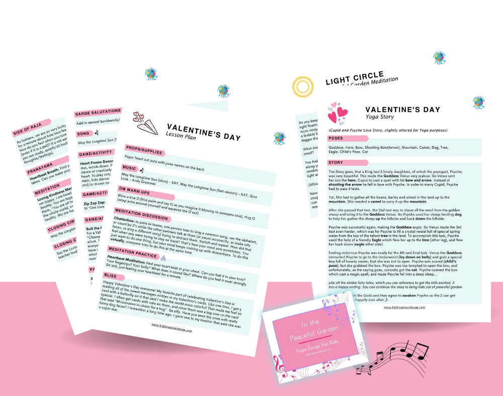 Valentine's Day Bundle – Kidding Around Yoga Shop