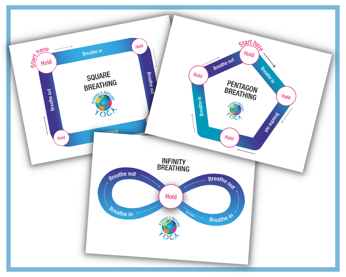 Shape Breathing Bundle - Kid Friendly Visuals for Deep Breathing ...