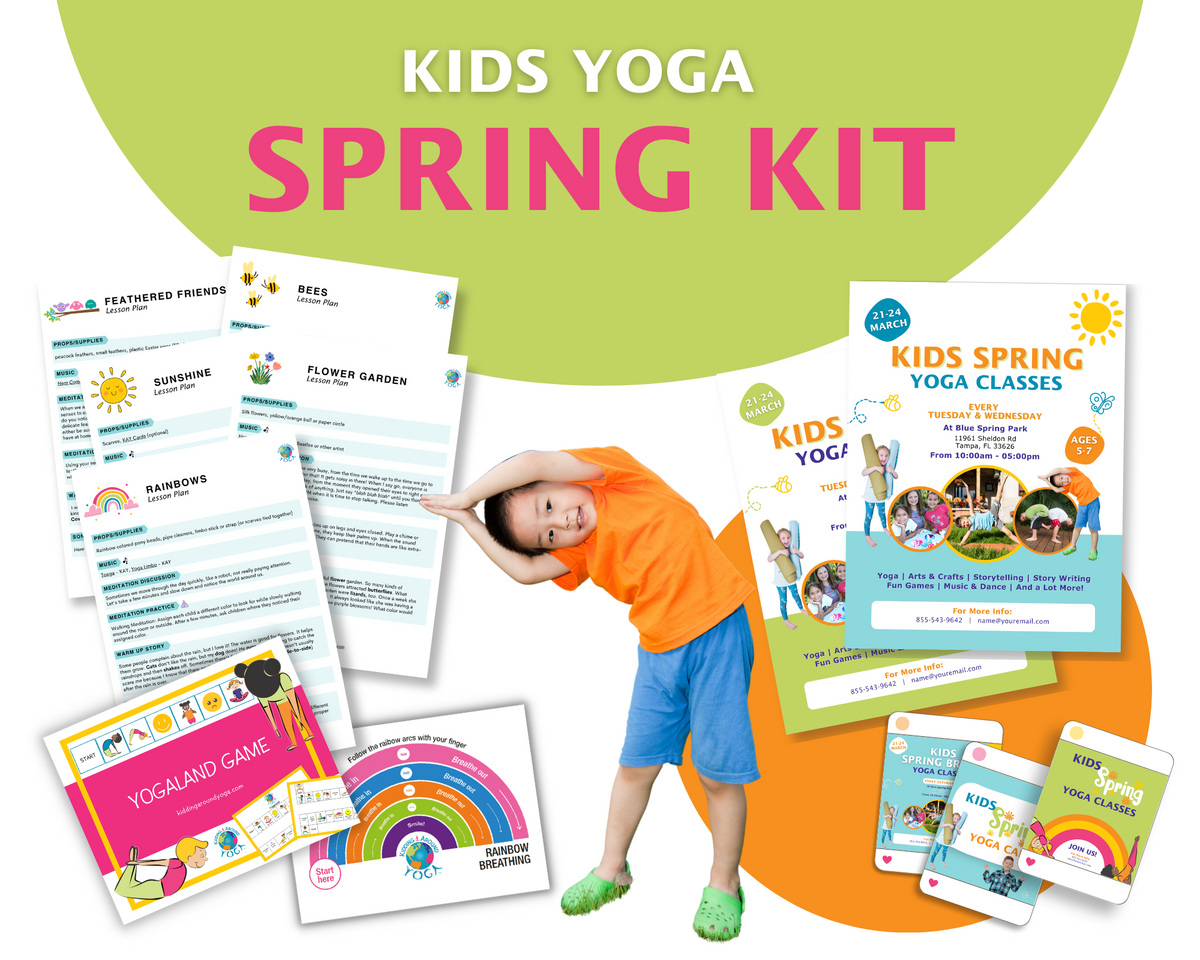Kids Yoga Teacher Spring Kit – Kidding Around Yoga Shop